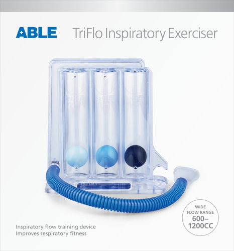 Able Triflo Inspiratory Exerciser | eBay