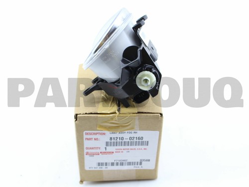 8121002160 Genuine Toyota LAMP ASSY, FOG, RH 81210-02160 | eBay