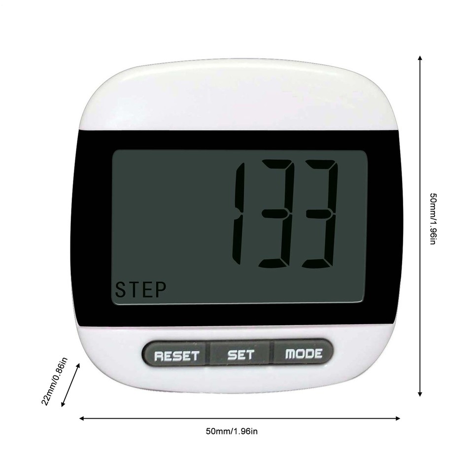 Pedometer For Elderly Step Counter For Seniors Digital Display Step ...
