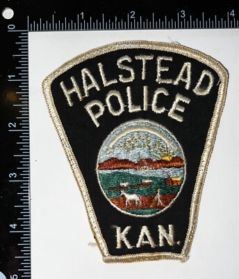 Halstead Kansas KS Police Department Patch | eBay