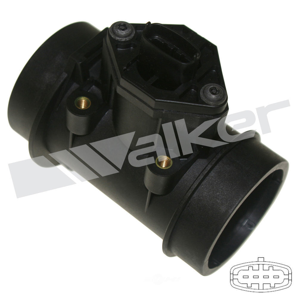 Mass Air Flow Sensor-Complete Assembly Walker Products 245-1418 for ...