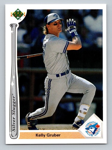 Kelly Gruber Toronto Blue Jays 1991 Upper Deck Silver Sluggers #SS7 ...