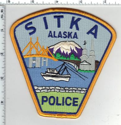 Sitka Police (Alaska) 3rd Issue Shoulder Patch | eBay