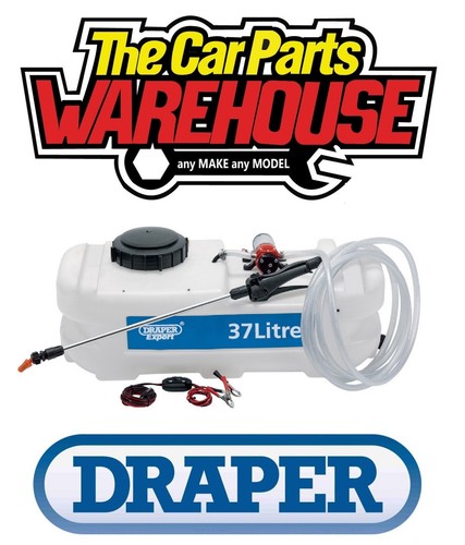 Draper AGRICULTURAL QUAD ATV BIKE FARMERS SPOT SPRAYER TANK 37ltr 12v ...