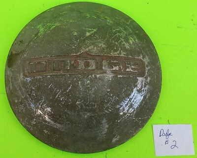 Vintage 40 s Dodge Hubcaps 10 inch across 7 in Inner diameter #2 | eBay