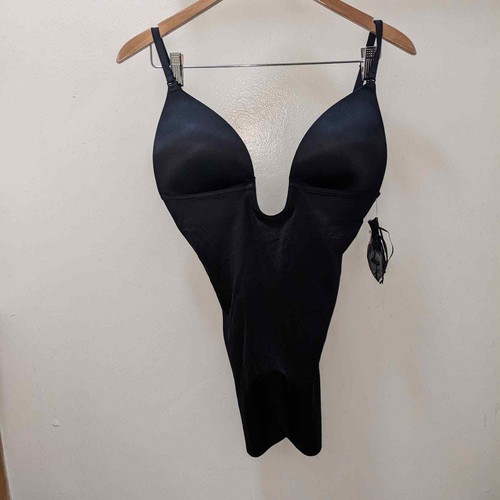 SPANX Suit Your Fancy Plunge Low-Back Mid-Thigh NWT size Large in Black ...