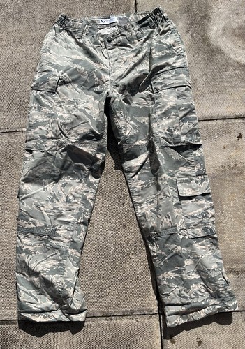 US Air Force ABU Camo USAF Combat Trousers Digital Tiger Stripe 34 Long ...