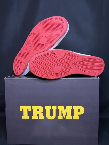 Trump Gold Never Surrender Sneakers High Tops New Size 11 Shoes 303/ ...