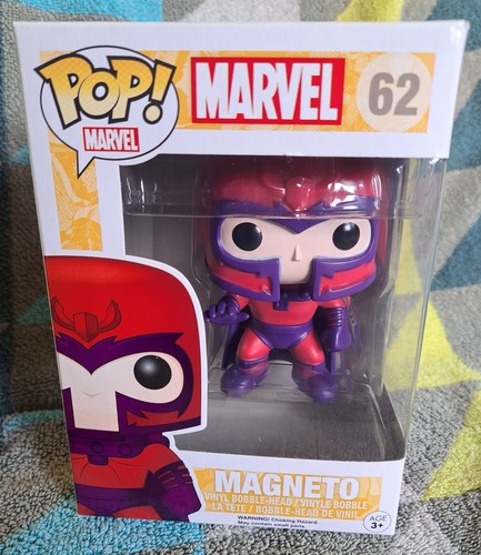 Magneto Pop 62 - X-men Marvel Universe Funko Pop! 2014 Vaulted ...
