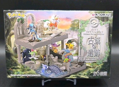 Pokemon Diorama Collection ‘Old Castle Ruins’ Full Re-Ment Set PVC 6 ...