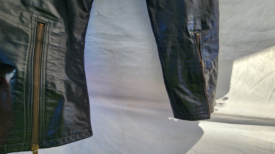 Vintage Cal Leather CHP California Highway Patrol motorcycle jacket ...