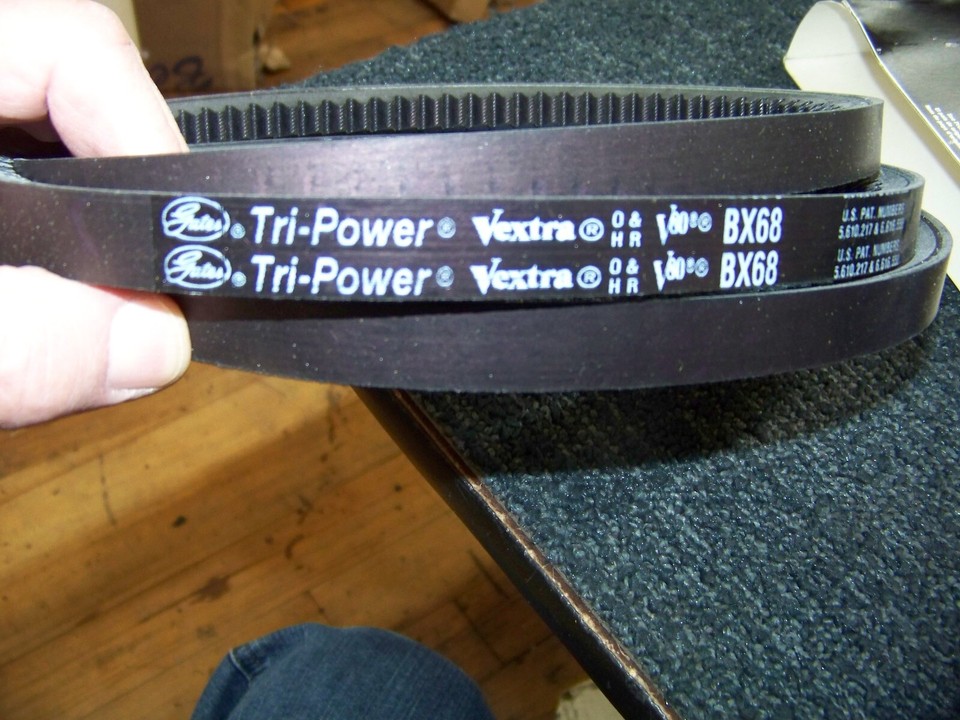 Gates Tri-Power Vextra Notched Belt BX68 New | eBay