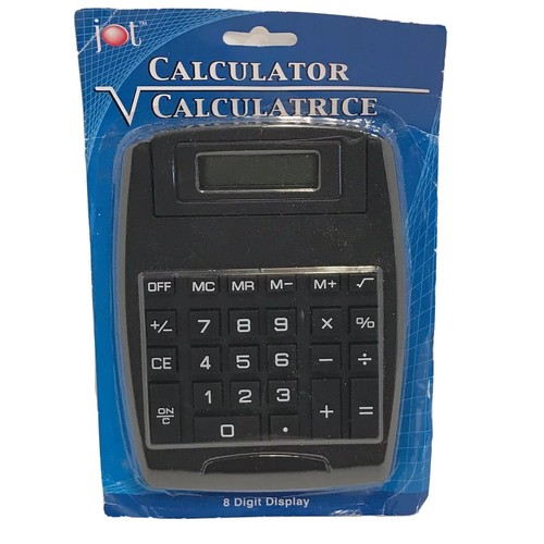 Jot Calculator 8 Digit Display Large Button | eBay