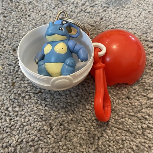 1999 Pokemon Keychain Nidoking Figure Burger King Collectible Pokeball ...