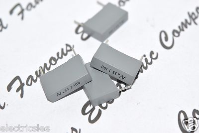 10pcs - ARCOTRONICS 0.33uF (0,33µF ) 100V 5% pitch:15mm R60 MKT ...