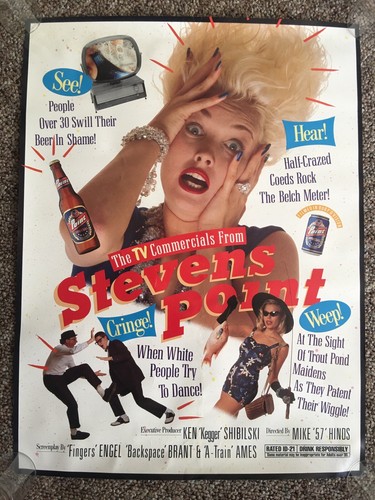 Retro Poster Stevens Point Brewery TV Commercials Beer Advertising ...