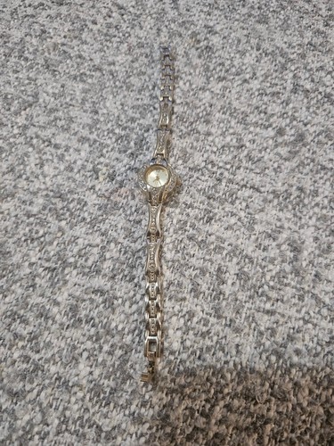 Christian Benet Watch Silvertone Crystal Accents Bracelet Analog. | eBay