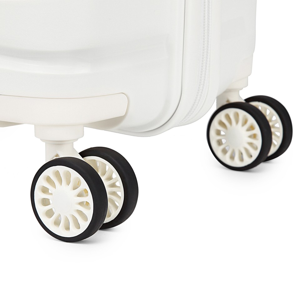 28Inch Hard Shell PP 4 Wheels Suitcase Cabin Luggage Large Travel Case ...