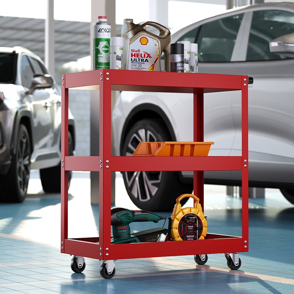 Tool Cart Trolley Workstation Tool Storage Chest Tool Drawers Rolling ...