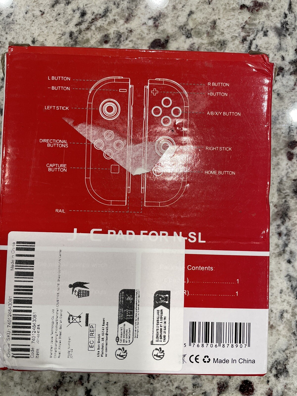 Nintendo Switch Joy-Con Pair Neon Red and Neon Blue for sale online | eBay