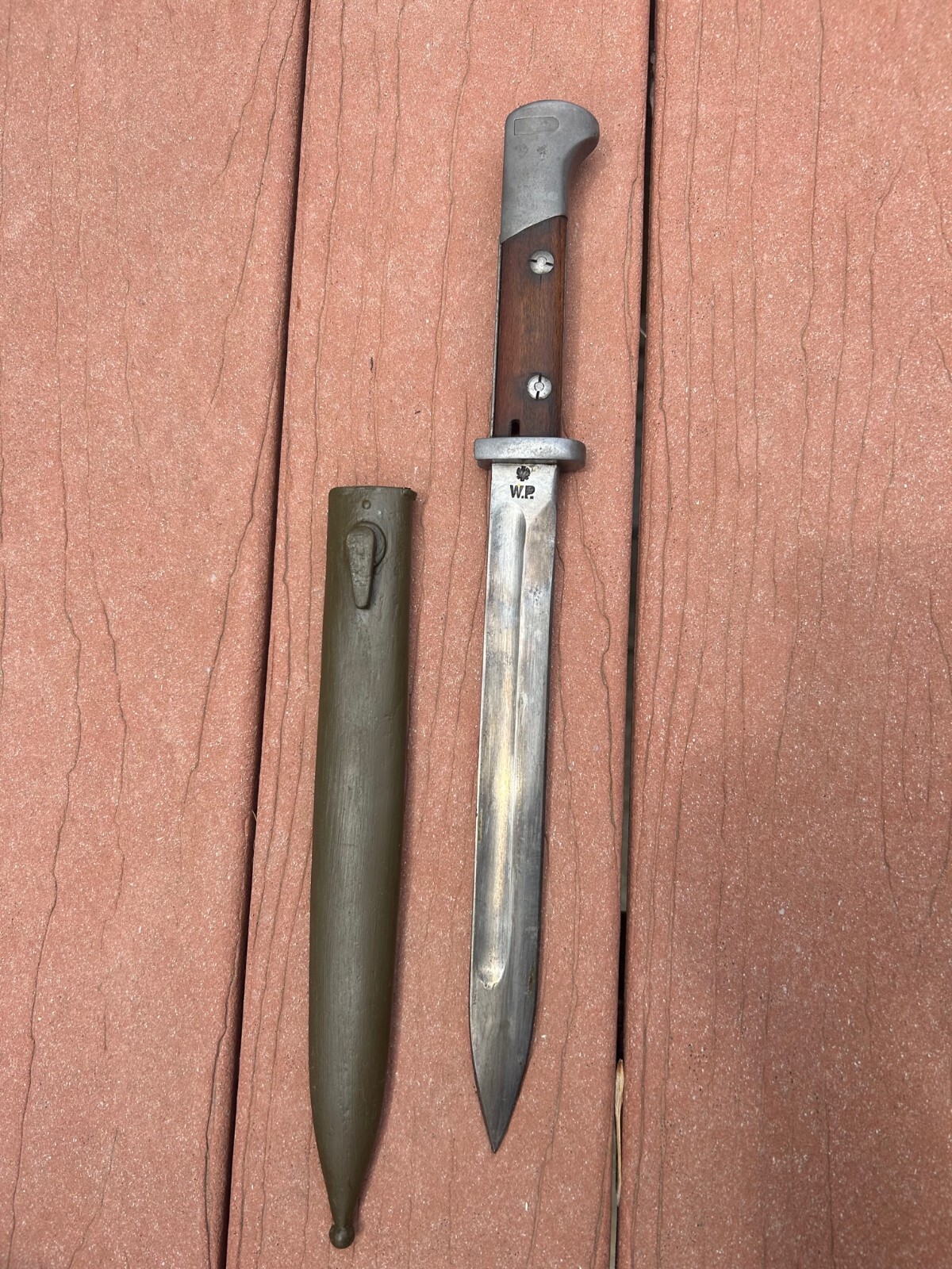 Poland Polish PERKUN Mauser Bayonet ORIGINAL Model 1924 | eBay