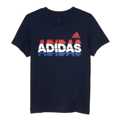 Adidas Usa Logo Vtg Adidas Big Logo Mirror Print Made In Usa M (21x30)