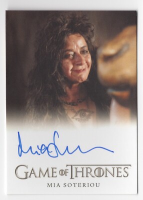 Mia Soteriou as Mirri Maz Duur Game of Thrones Iron Anniversary 2 ...