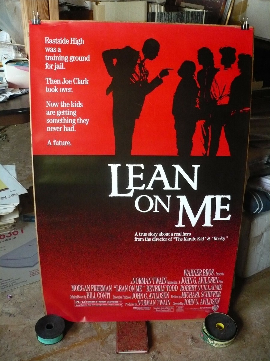 Lean On Me Movie Poster