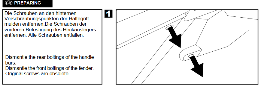 Ducati Hypermotard 821 / SP Minirack Soft Luggage Rack HEPCO & BECKER ...