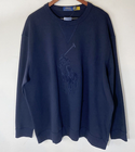 Polo Ralph Lauren Men's Big & Tall 2X Navy Big Pony Double-Knit ...