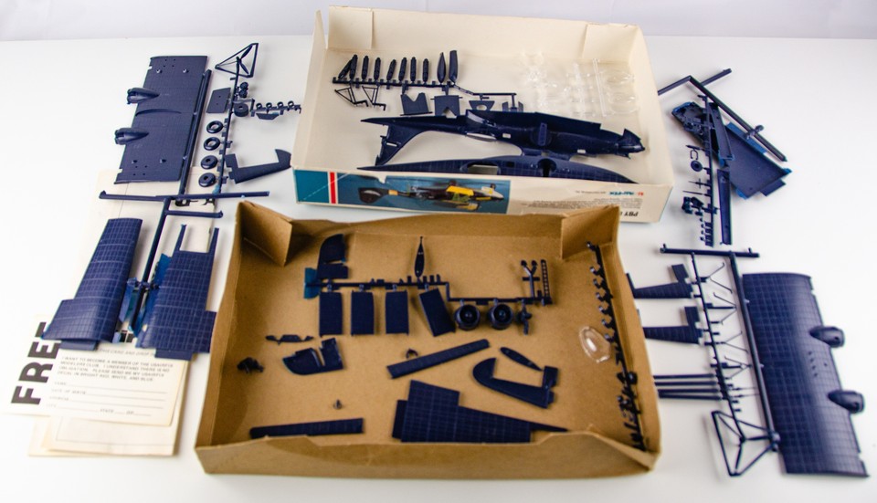 Vintage Monogram Model Airplane Kit Lot of 6 - 1/48 & 1/72 Scale | eBay