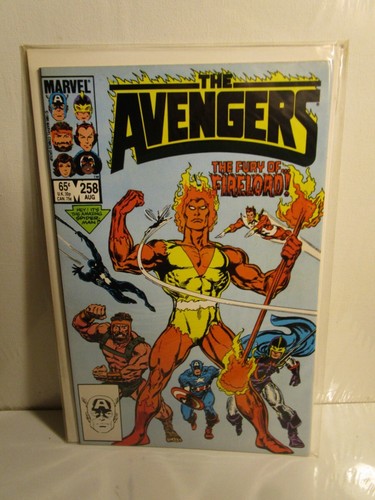 The Avengers #258 "The Fury of Firelord" Marvel Comics, 1985- | eBay