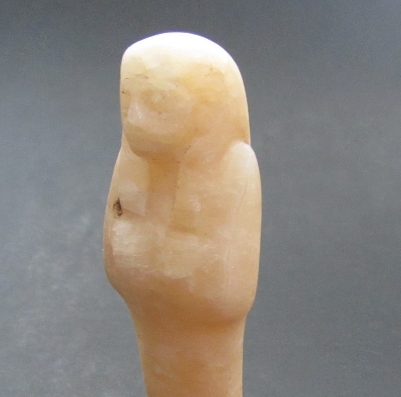 NILE Ancient Egyptian Alabaster Ushabti Amulet ca 600 BC | eBay