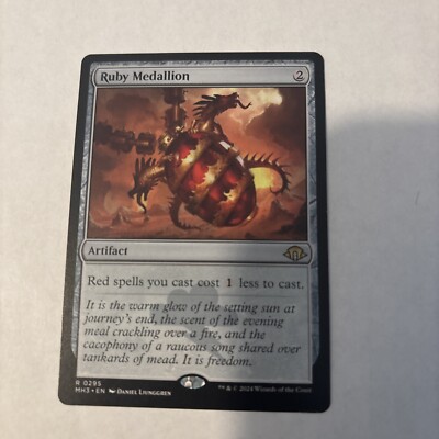 Ruby Medallion Modern Horizons 3 Regular | eBay