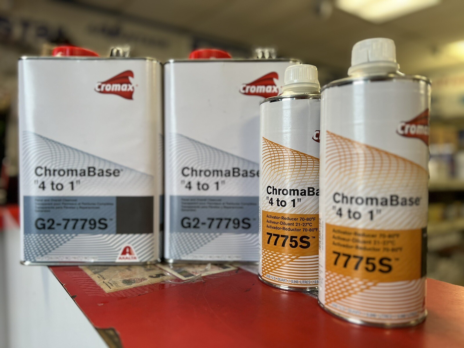 CROMAX ChromaBase 4 to 1 G-2 7779S Snap Dry Clear Coat And Activator ...