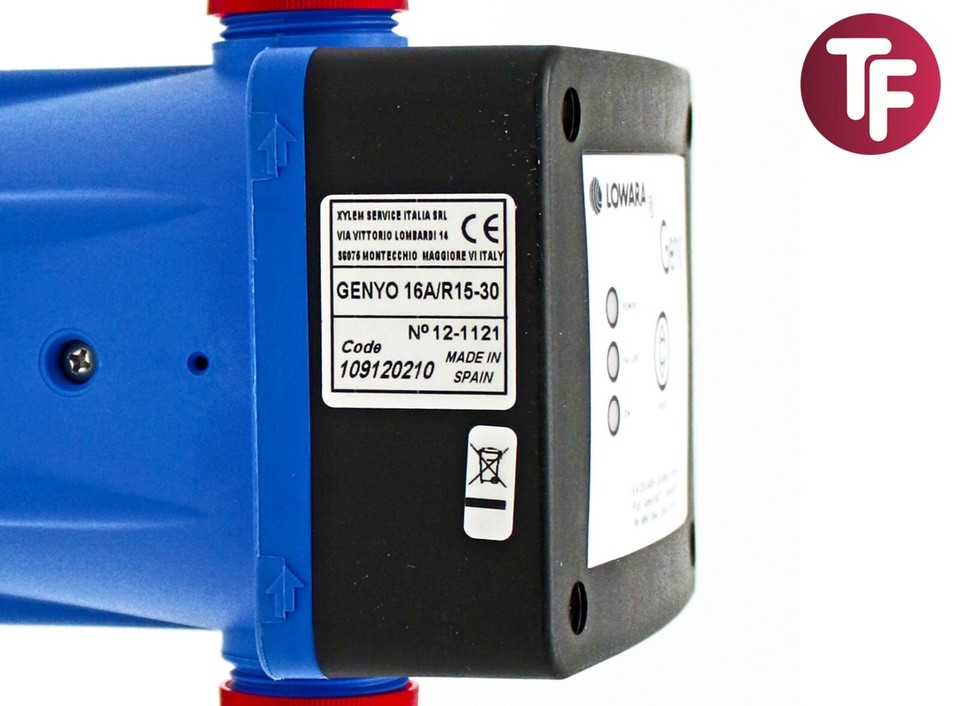 Lowara Genyo 16A R15-30 Electronic Pump Controller Pressure / Flow ...