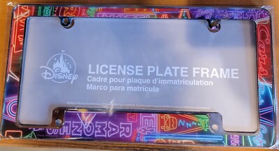 Disney Parks Pixar Cars License Plate Lightning McQueen New 2023 | eBay