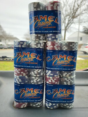 Camel Casino Poker Chips Set Brand New Sealed Joe Camel Poker 2005 Las ...