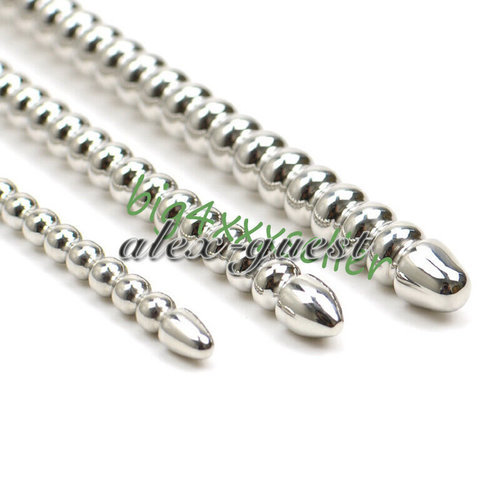 Urethral Beads Plugs Sounding Sounds Dilator Metal Stainless Steel ...