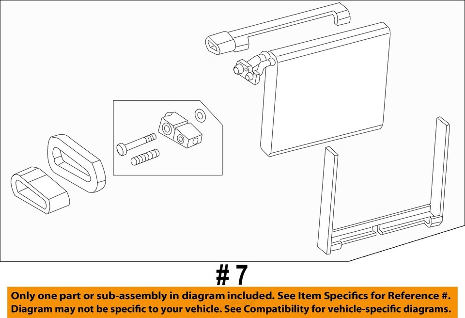 GM OEM-A/C AC Evaporator Core 23281450 | eBay