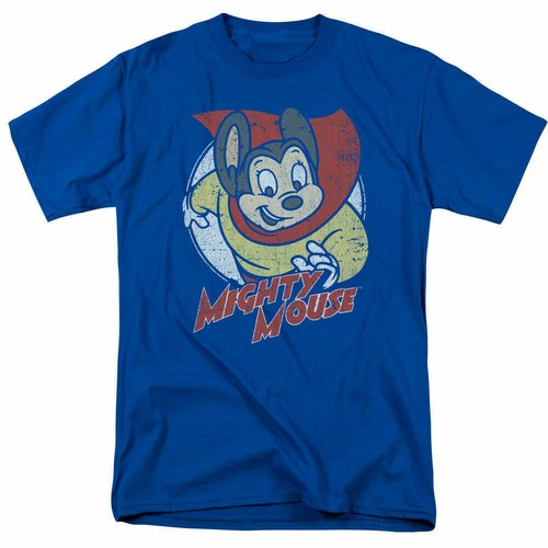 Mighty Mouse Mighty Circle T Shirt Mens Licensed Cartoon Merchandise ...