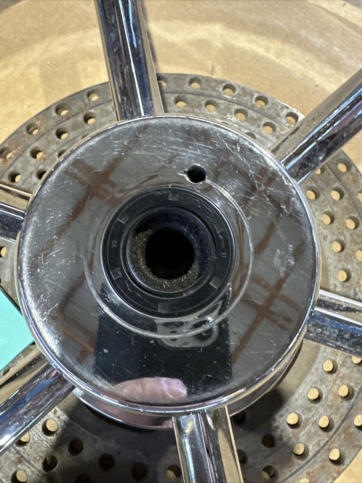 Harley Chopper Ironhead Shovelhead Fx Invader Mag Wheel 6 Spoke 19 ...