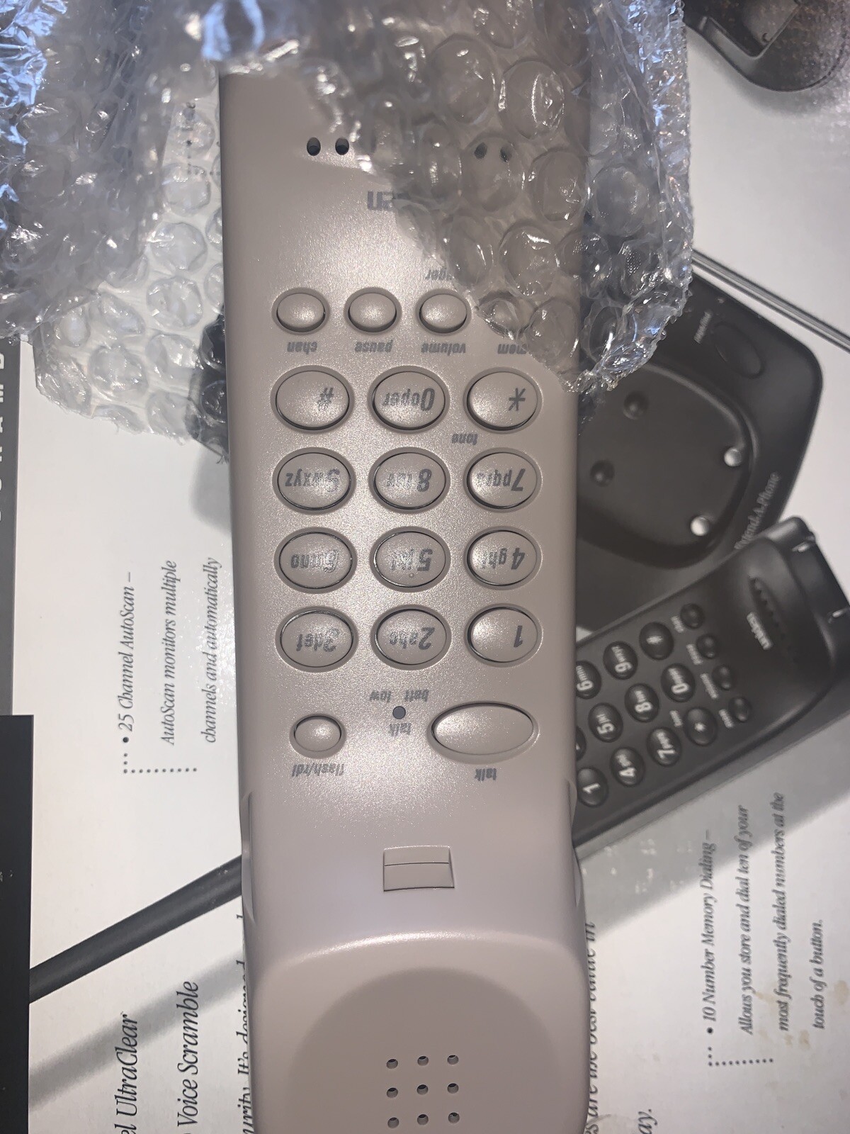 Uniden DXC834 Extend A Phone Cordless Speakerphone With Voice Scramble ...