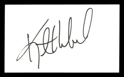 Kent Hrbek Autographed Signed 3x5 Index Card Minnesota Twins | eBay