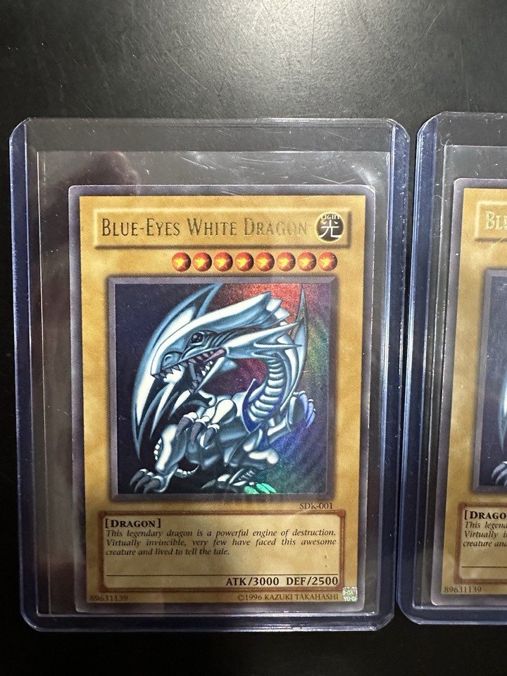 Yugioh Lot Of 10 Cards W/ Red-Eyes B. Dragon BPT-005 Secret Rare ...
