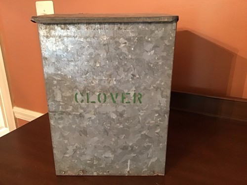 VINTAGE Cumberland Case Co FARM 4 MILK BOTTLE GALVANIZED/INSULATED ...