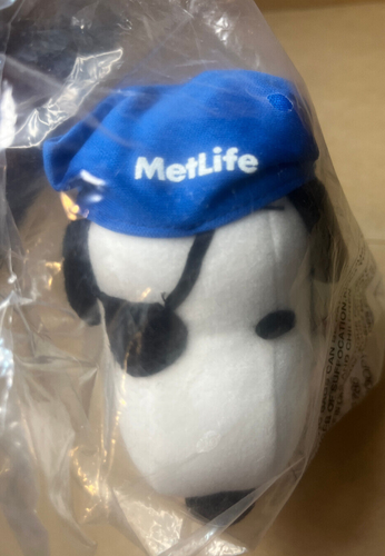 MetLife Plush Snoopy Pirate Peanuts Stuffed Dog Toy Collectors 6” New ...