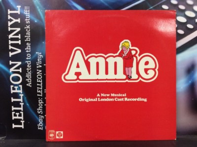 Annie Soundtrack LP Album Vinyl Record CBS70160 A1/B2 Musical Theatre ...