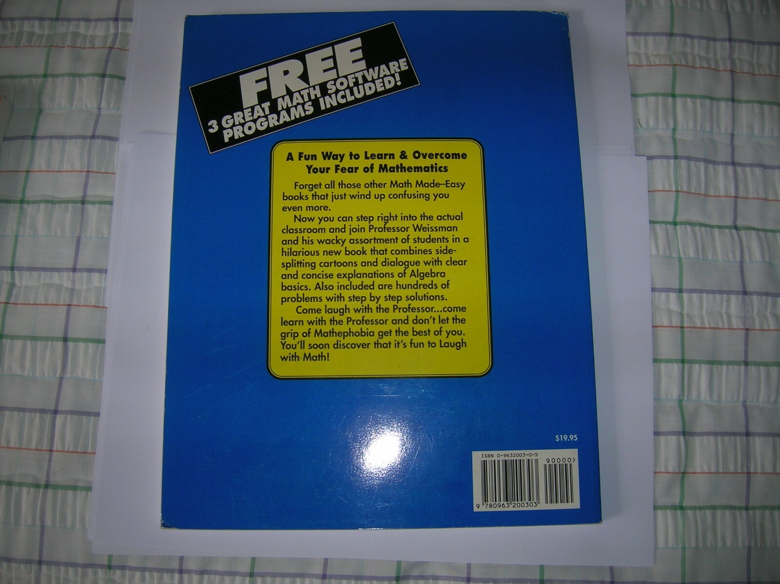 Professor Weissman's Laugh with Math by Martin Weissman and Keith Monse ...