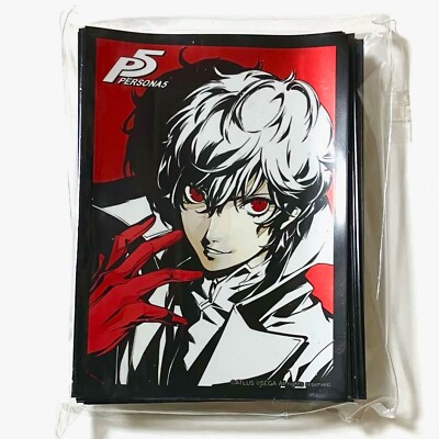 Persona 5 Hero Joker Ren Bushiroad Card Sleeve [Shirokuro FES Event ...